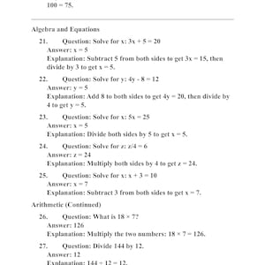 HESI A2 Math Practice Test 100 Questions - Etsy