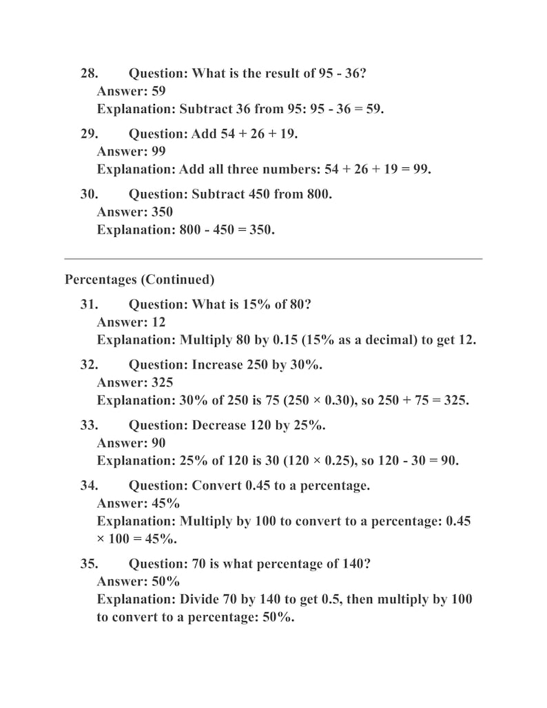 HESI A2 Math Practice Test 100 Questions - Etsy