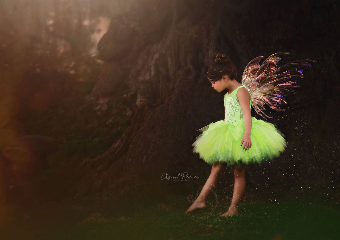 Tinkerbell Inspired Costume Tutu 8 Created by Primafashions Wings Not ...
