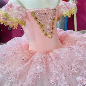 Nutcracker Child Classical Sugar Plum Fairy Pink Tutu 24 Month Pancake ...