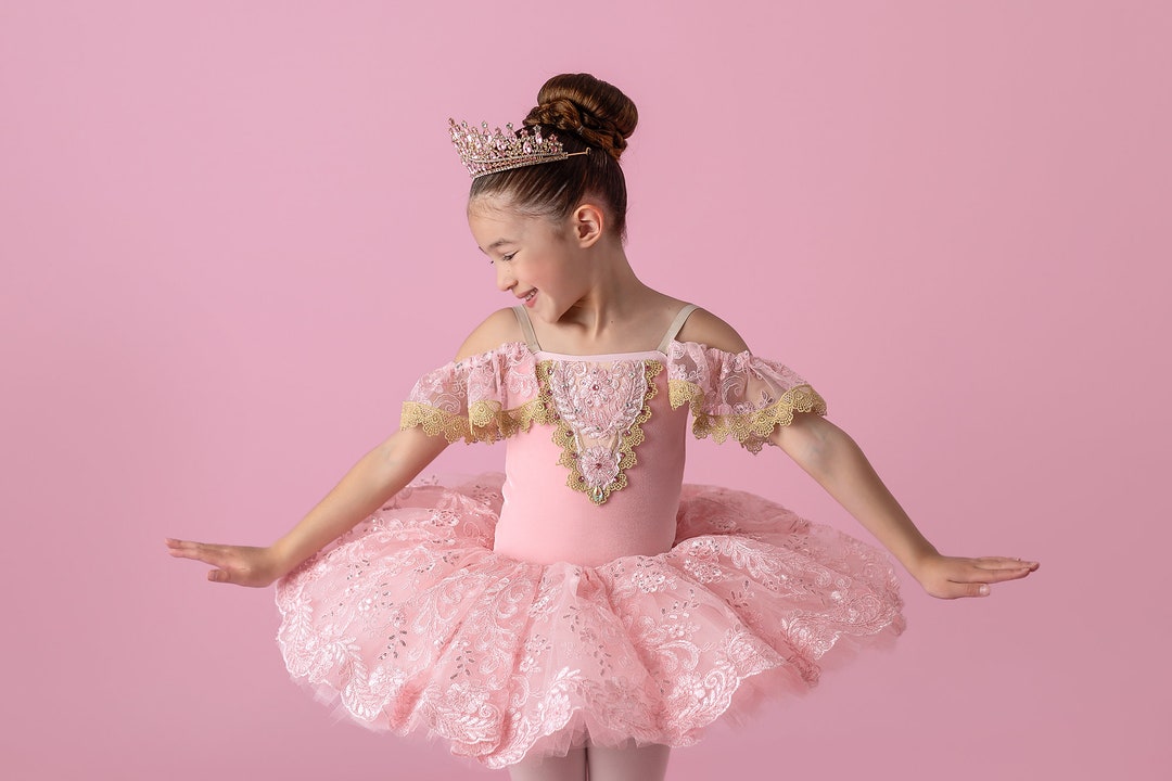 Nutcracker Child Classical Sugar Plum Fairy Pink Tutu 24 Month Pancake ...