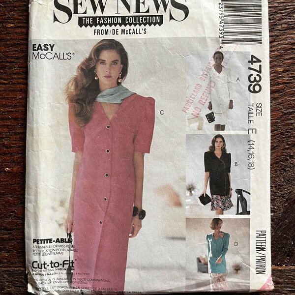 80s Sewing Pattern - Etsy