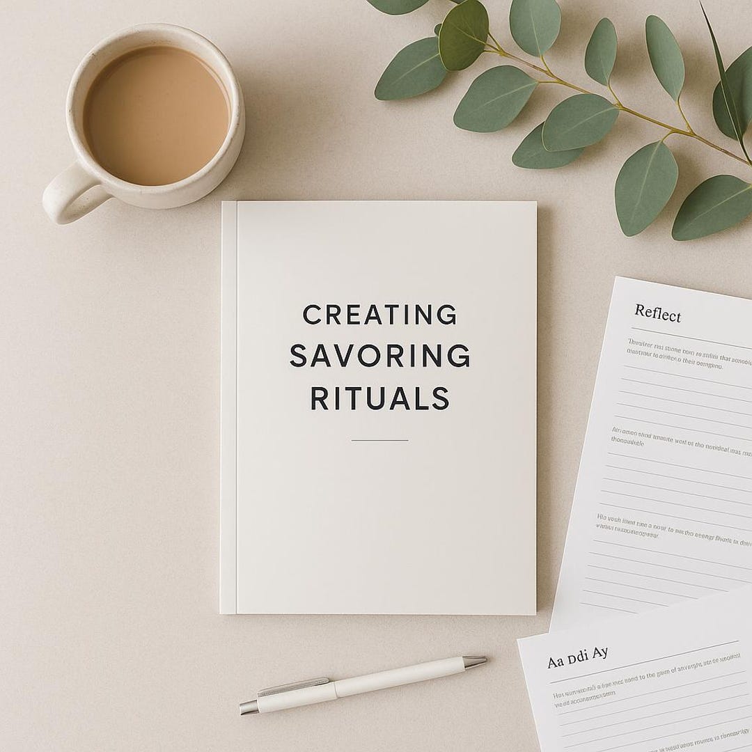14-day Gratitude & Mindfulness Journal | the Savoring Rituals Workbook ...