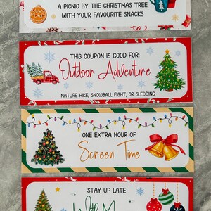 Christmas Gift Coupons | Christmas Coupon Book | Christmas Coupon ...