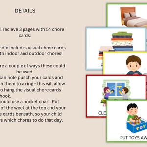 Daily Routine Cards Visual Schedule, Toddler Routine Chart for Kids ...