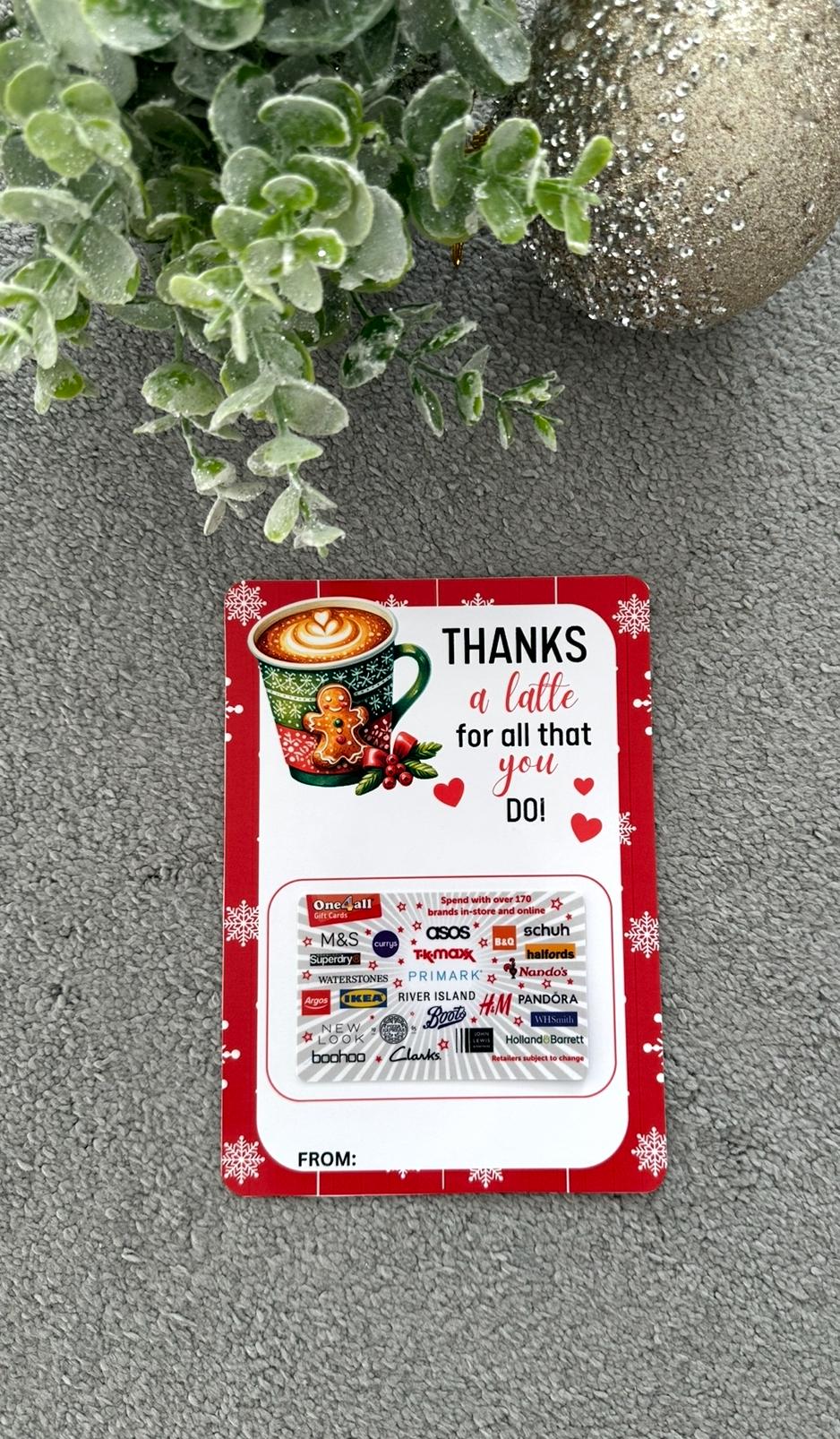 Printable Teacher Christmas Gift Card Holders, Editable Christmas ...