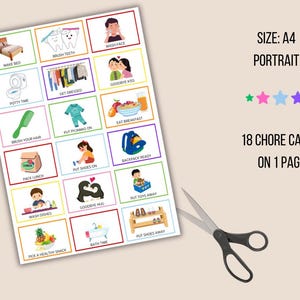 Daily Routine Cards Visual Schedule, Toddler Routine Chart for Kids ...