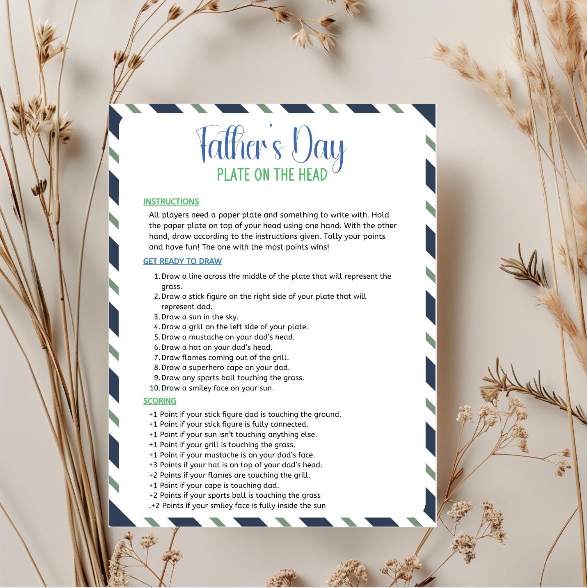 Father's Day Game Bundle | Printable Father's Day Games for Kids and ...