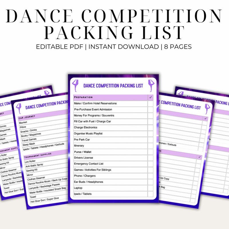Dance Competition - Etsy