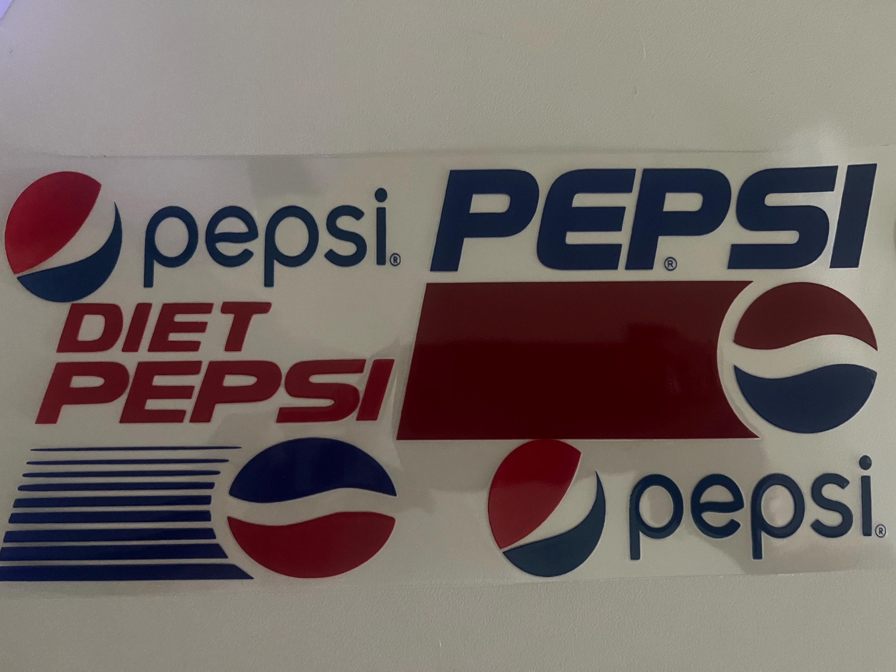 UV DTF Pepsi 16 Ounce Cup Wrap - Etsy