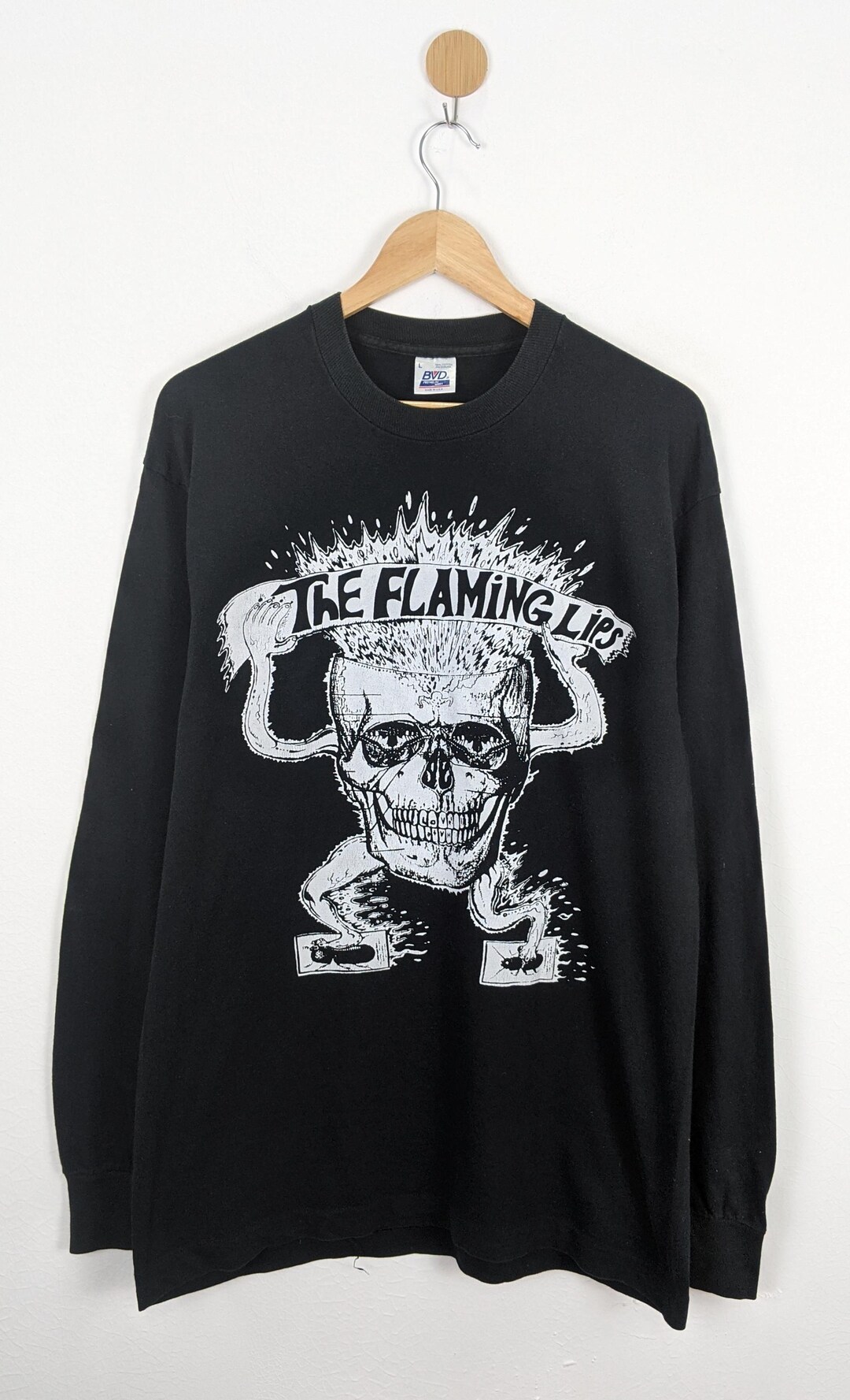 Vintage the Flaming Lips 90s 1995 Evil Music Shirt - Etsy