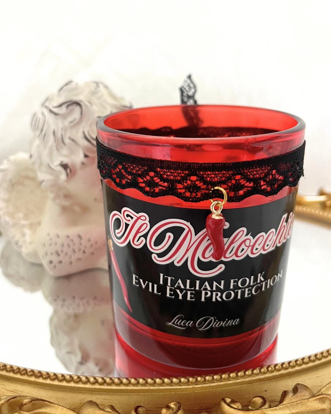 Il Malocchio Candle | Evil Eye Protection - Etsy