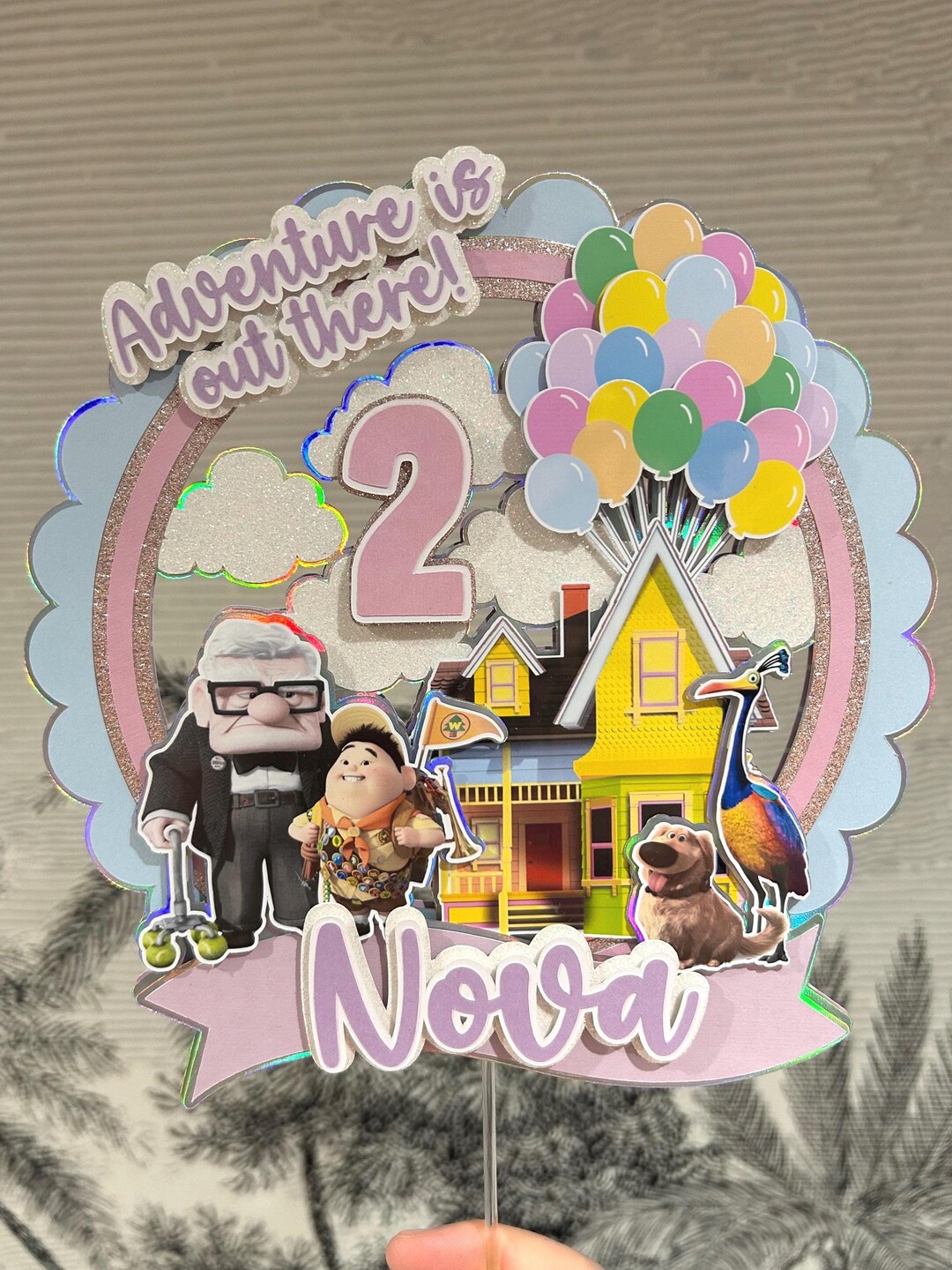 Disney up Movie Cake Topper Adventure is Out There - Etsy