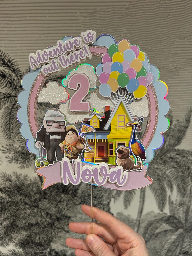 Disney up Movie Cake Topper Adventure is Out There - Etsy