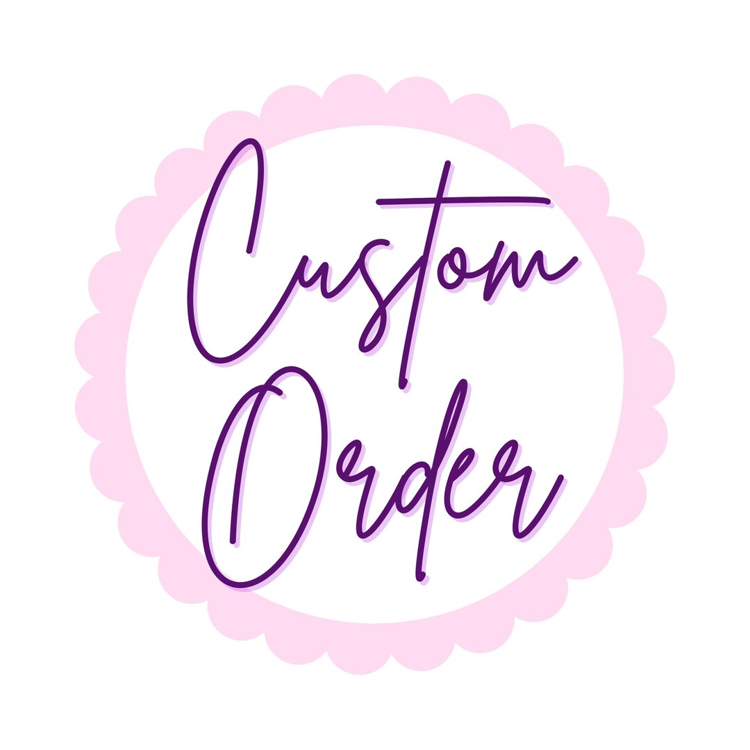 Custom Order Cake Topper - Etsy