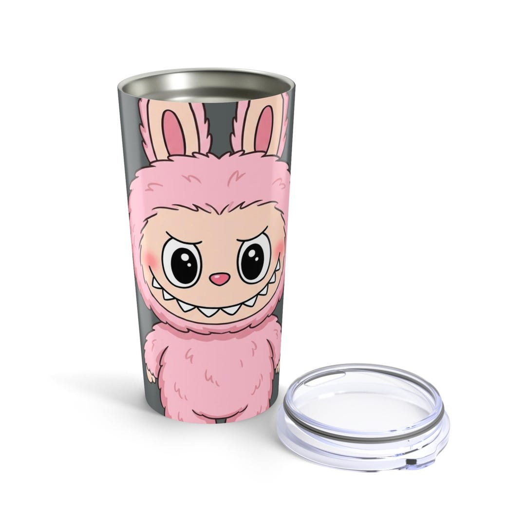 Pink LABUBU Tumbler 20oz | Cute Labooboo Drinkware - Etsy