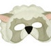 Children's SHEEP Farm Animal Felt Mask - Etsy