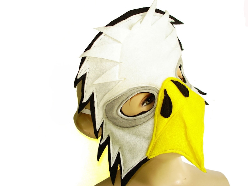 Children's Woodland Animal BALD EAGLE Felt Mask - Etsy