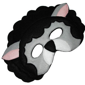 Children's BLACK SHEEP Farm Animal Felt Mask - Etsy