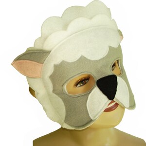 Children's SHEEP Farm Animal Felt Mask - Etsy