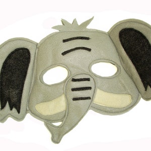 Children's Safari Animal GIRAFFE Felt Mask - Etsy