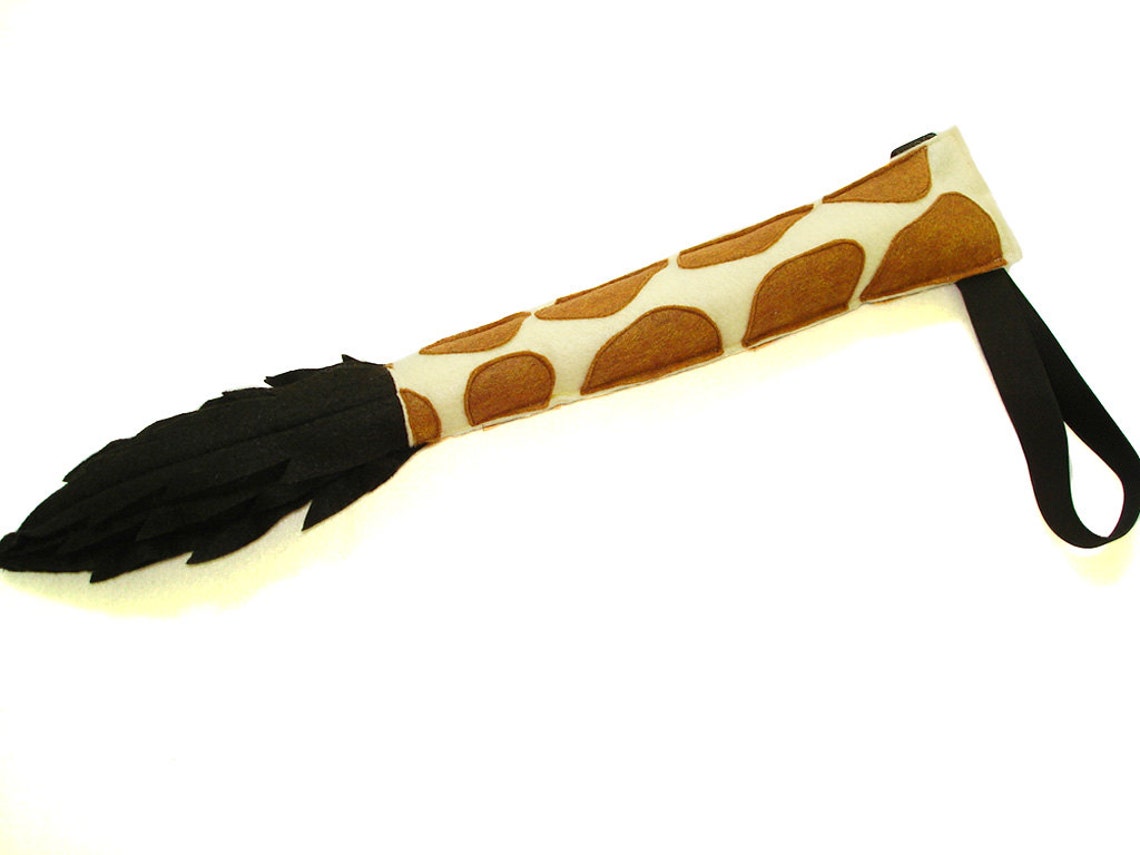Children's Safari Animal GIRAFFE Felt Mask and Tail Set - Etsy