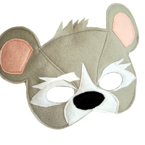 Children's MOUSE Felt Mask - Etsy