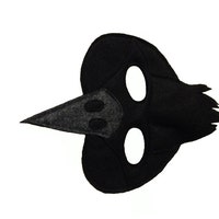 Crow Mask - Etsy