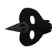 Children's Raven Black CROW Animal Felt Mask - Etsy