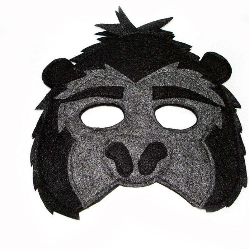 Gorilla Costume Mask - Etsy