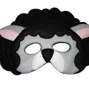 Children's SHEEP Farm Animal Felt Mask - Etsy