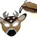 Children's Woodland Animal DEER Felt Mask and Tail Set - Etsy