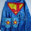 Children's Custom Superhero Lightning Bolt Cape Including Matching Mask ...