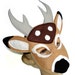 Children's Woodland Animal DEER Felt Mask and Tail Set - Etsy