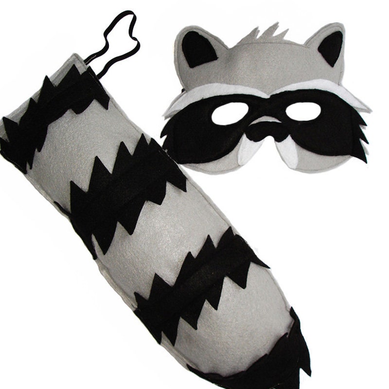 Raccoon Mask - Etsy