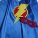 Children's Custom Superhero Lightning Bolt Cape Including Matching Mask ...
