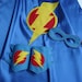 Children's Custom Superhero Lightning Bolt Cape Including - Etsy