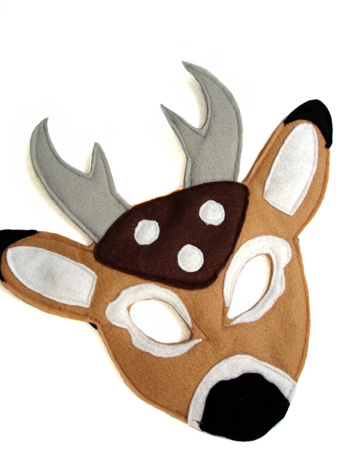 Children's Woodland Animal DEER Felt Mask - Etsy