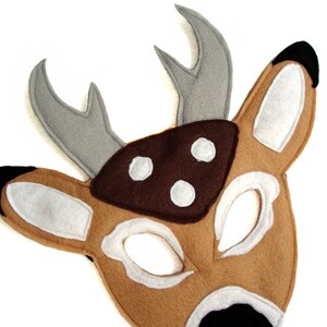 Children's Woodland Animal DEER Felt Mask - Etsy