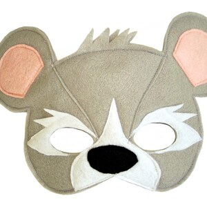 Children's MOUSE Felt Mask - Etsy