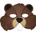 Children's Woodland Animal DEER Felt Mask