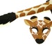 Children's Safari Animal GIRAFFE Felt Mask and Tail Set - Etsy