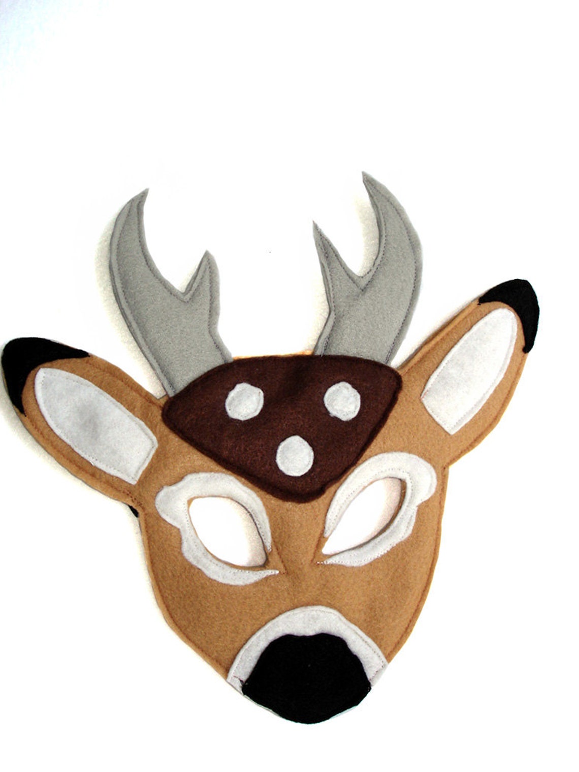 Children's Woodland Animal DEER Felt Mask and Tail Set - Etsy