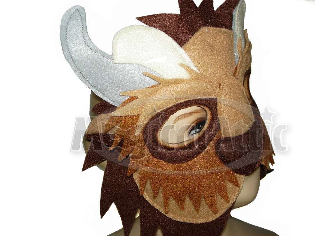Children's Beauty and the Beast Handmade BEAST Felt Mask - Etsy