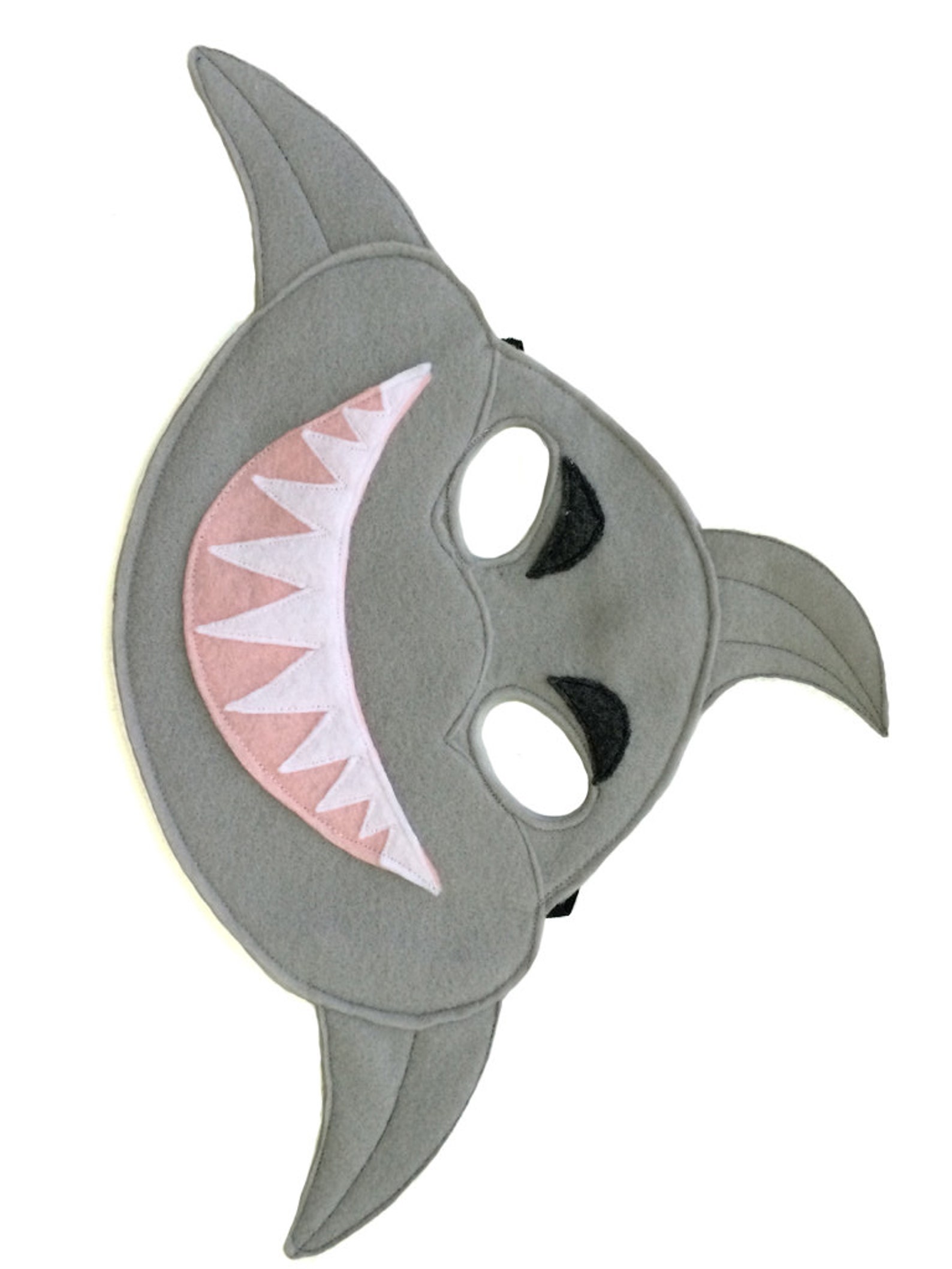 Children's SHARK Felt Mask - Etsy
