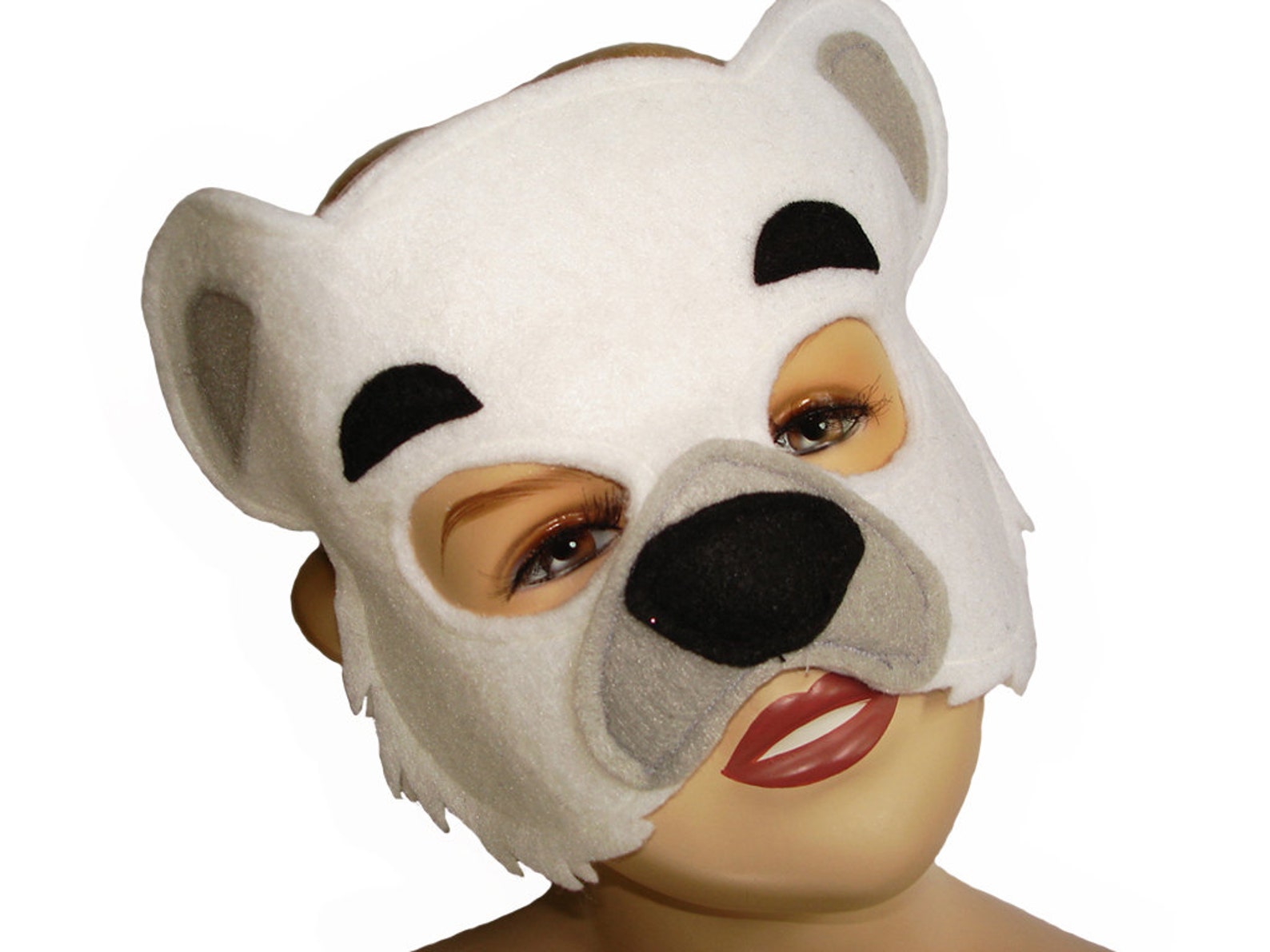 Set of 5 BEAR Felt Masks for Children - Etsy