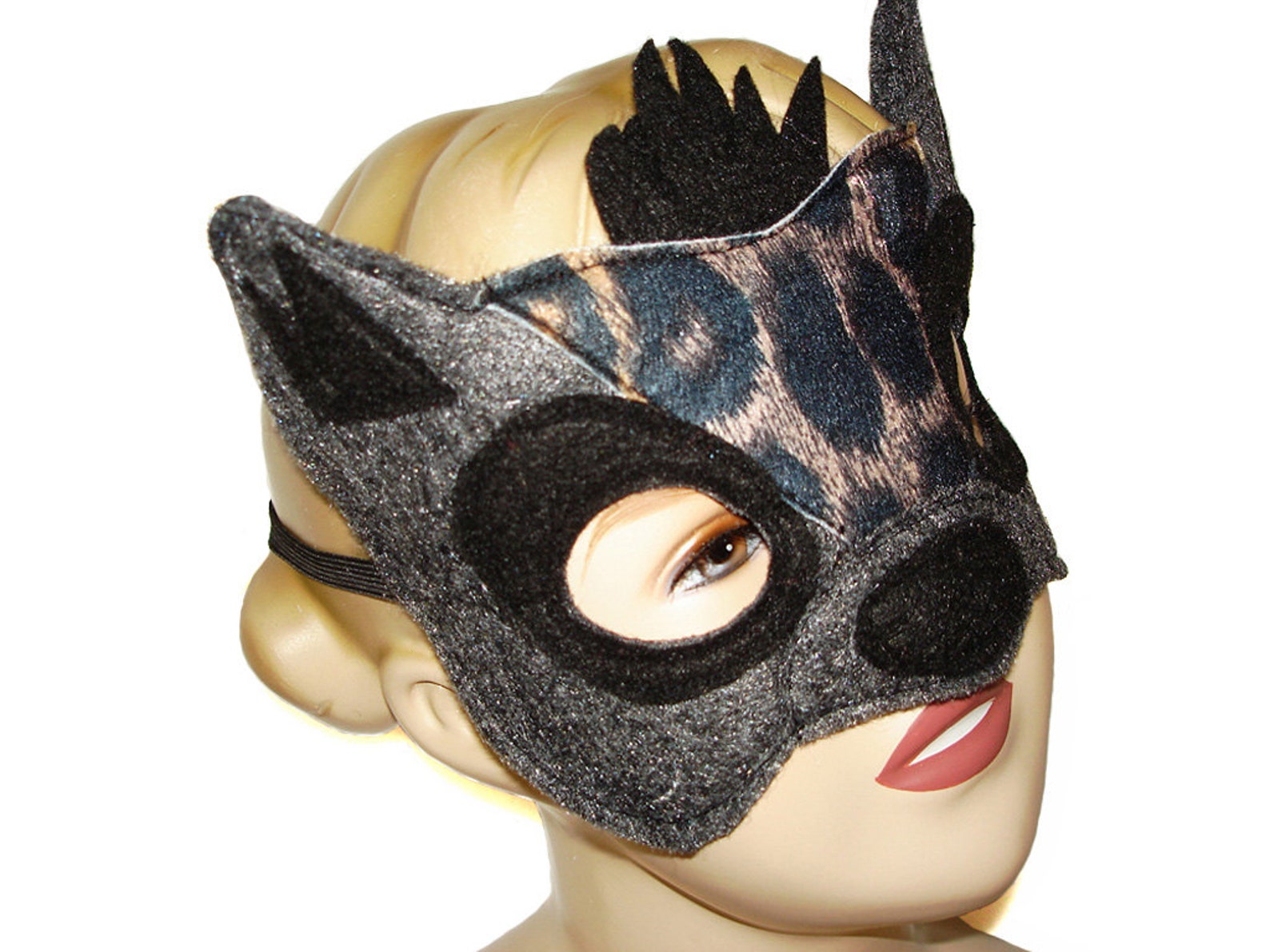 Children's Safari Animal HYENA Felt Mask - Etsy