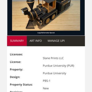 Officially Licensed Purdue Medium Boilermaker Special (12.75 Length X 4 ...