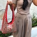 Studded Bag Red Small Size - Etsy