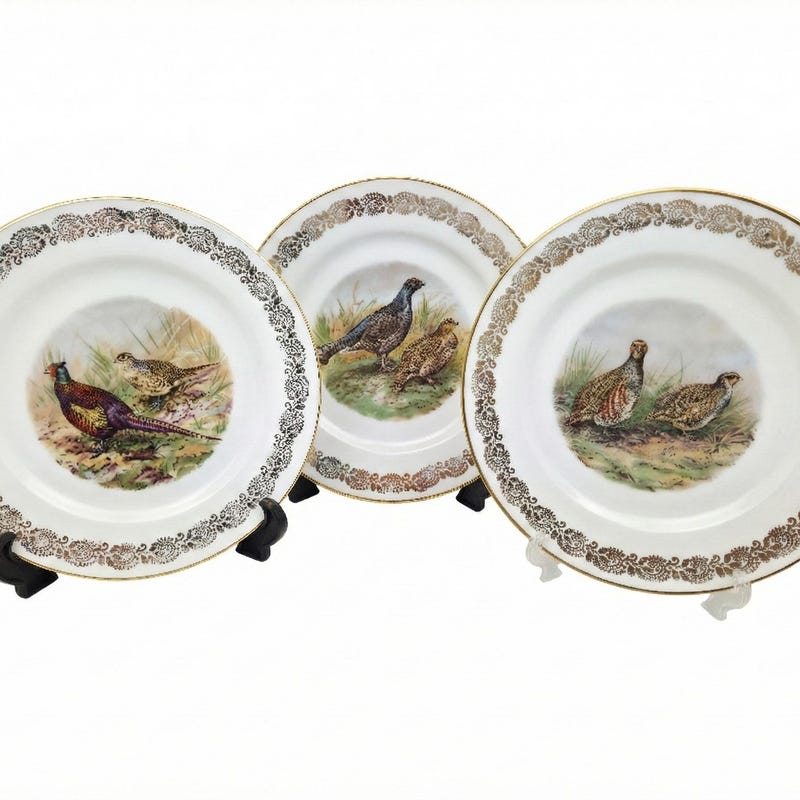 Antique Limoges Game Bird - Etsy